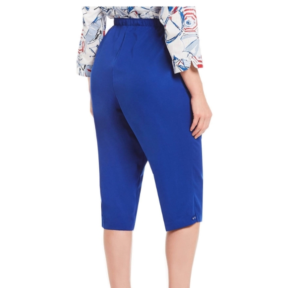 Allison Daley | Pants & Jumpsuits | Allison Daley Purple Capris | Poshmark